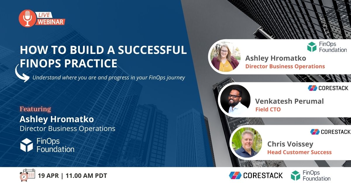 Webinar Registration - How to build a Successful FinOps Practice